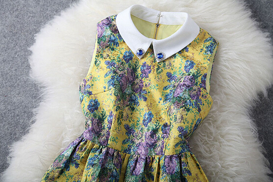 Slim Sleeveless Princess Dress Vd121503nj on Luulla