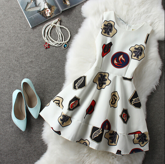 Slim Vest Princess Dress Vg122103nm on Luulla