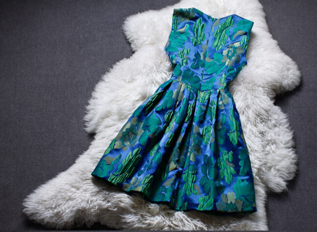 Slim Sleeveless Vest Princess Dress Er30408po on Luulla